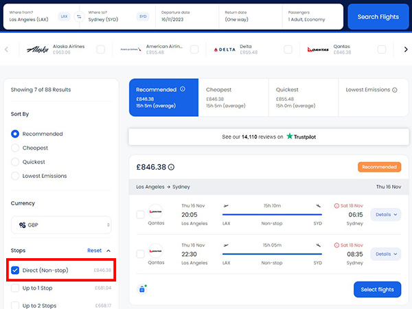 Search & Book Direct Flights to Australia | 600+ Airlines