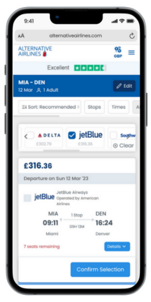 Buy jetBlue Flights & Pay Using Apple Pay